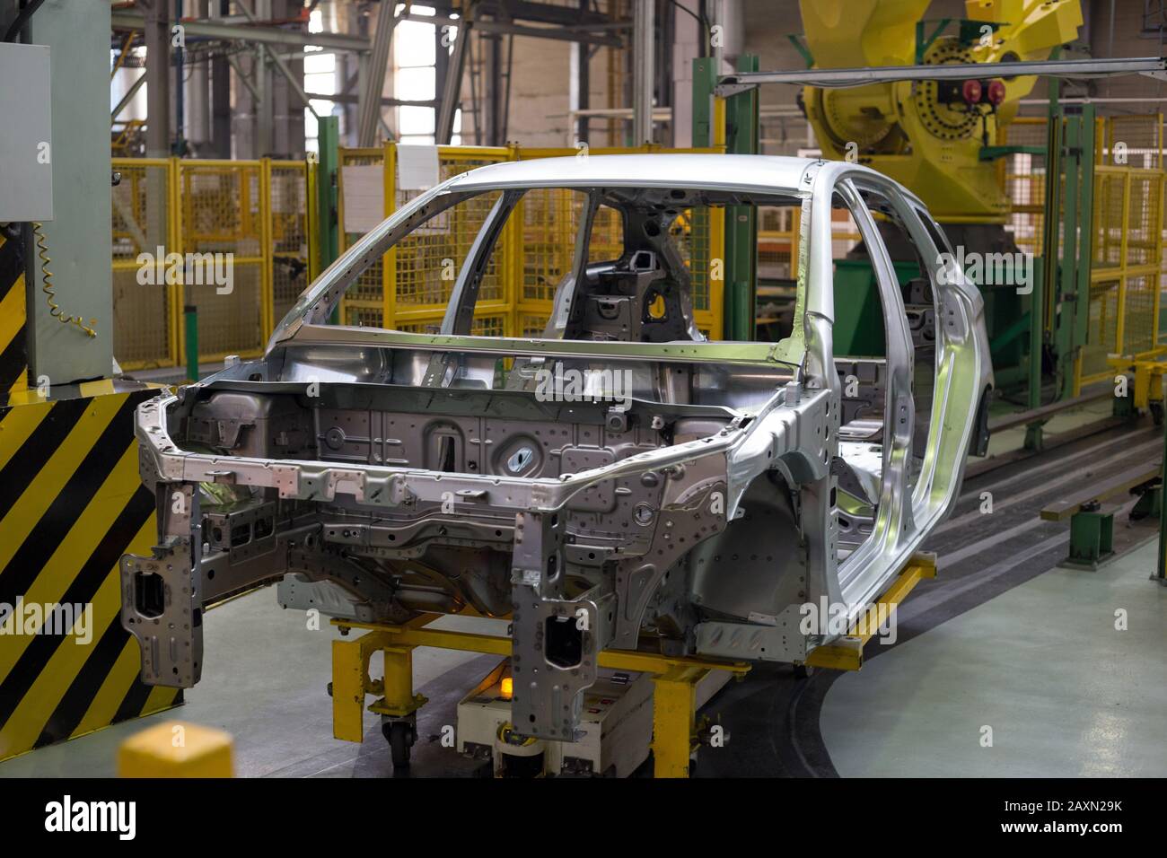 Russia, Izhevsk - December 14, 2019: LADA Automobile Plant Izhevsk ...