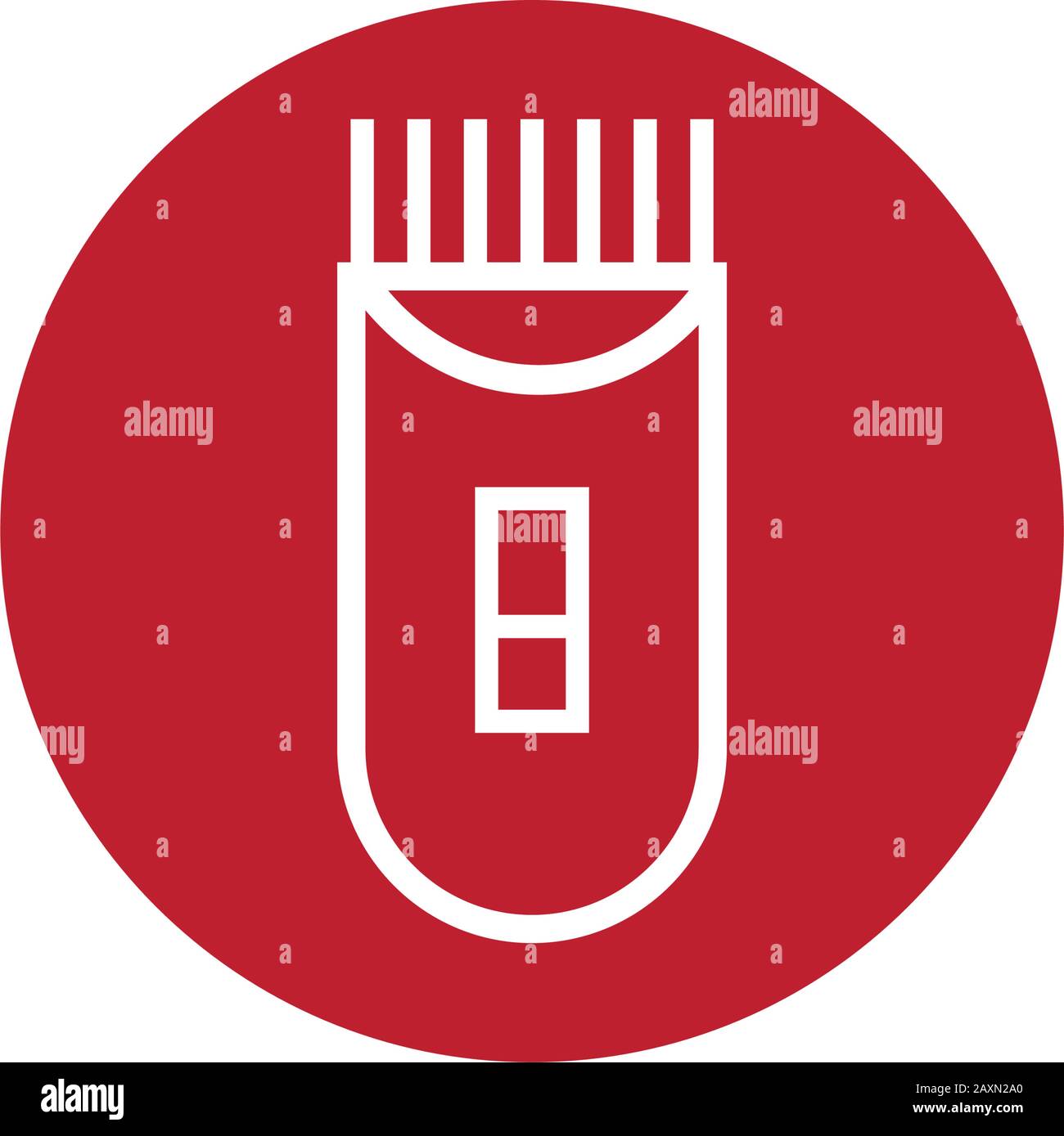 electric shaving machine barber block style Stock Vector Image & Art ...