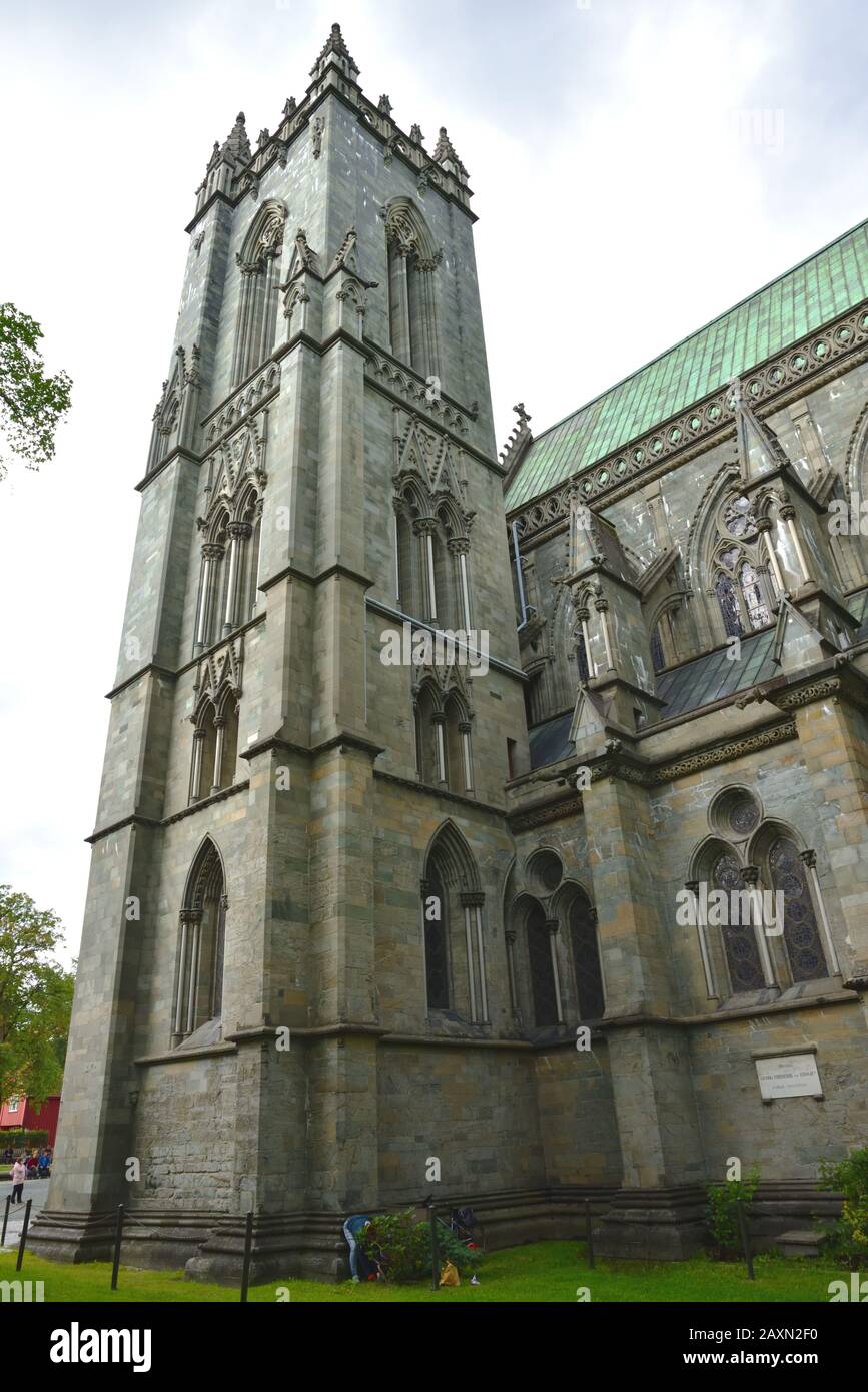 Nidaros cathedral in Trondheim, Norway, is the most northerly medieval ...