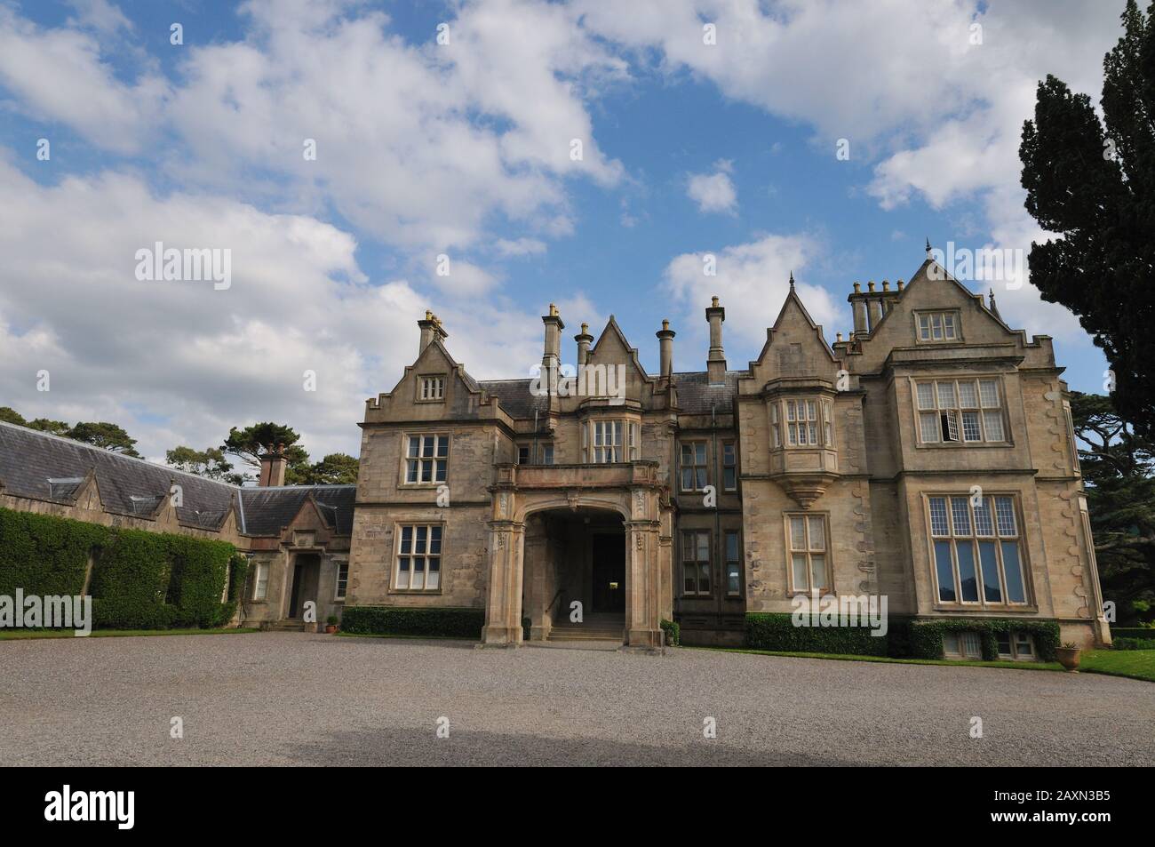 Ireland, The Muckross House in Killarney, County Kerry. Designed by ...