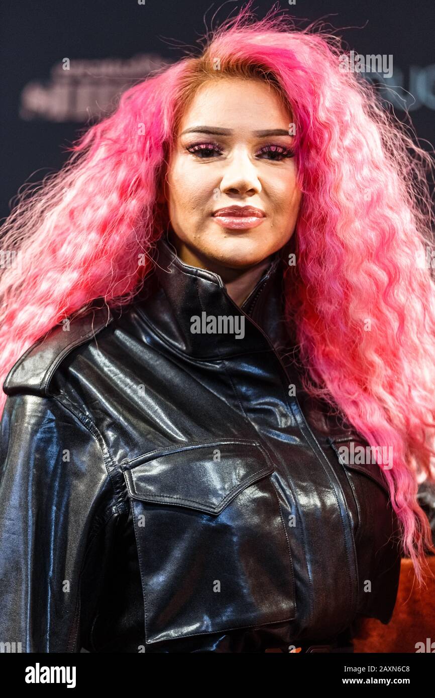 Hamburg, Germany. 12th Feb, 2020. Shirin David, German YouTuberin ...