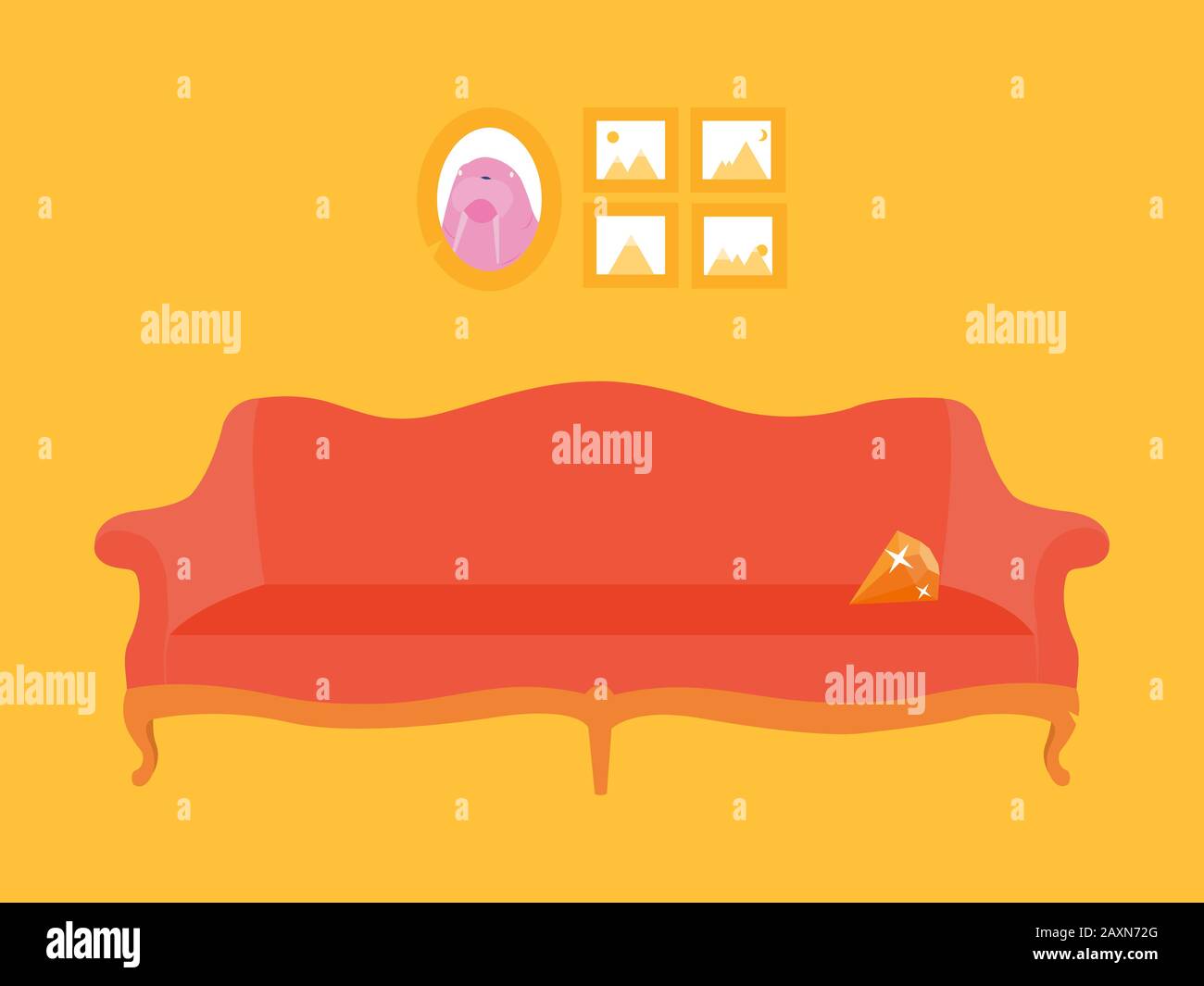 Fairy tale scene Stock Vector Images - Alamy