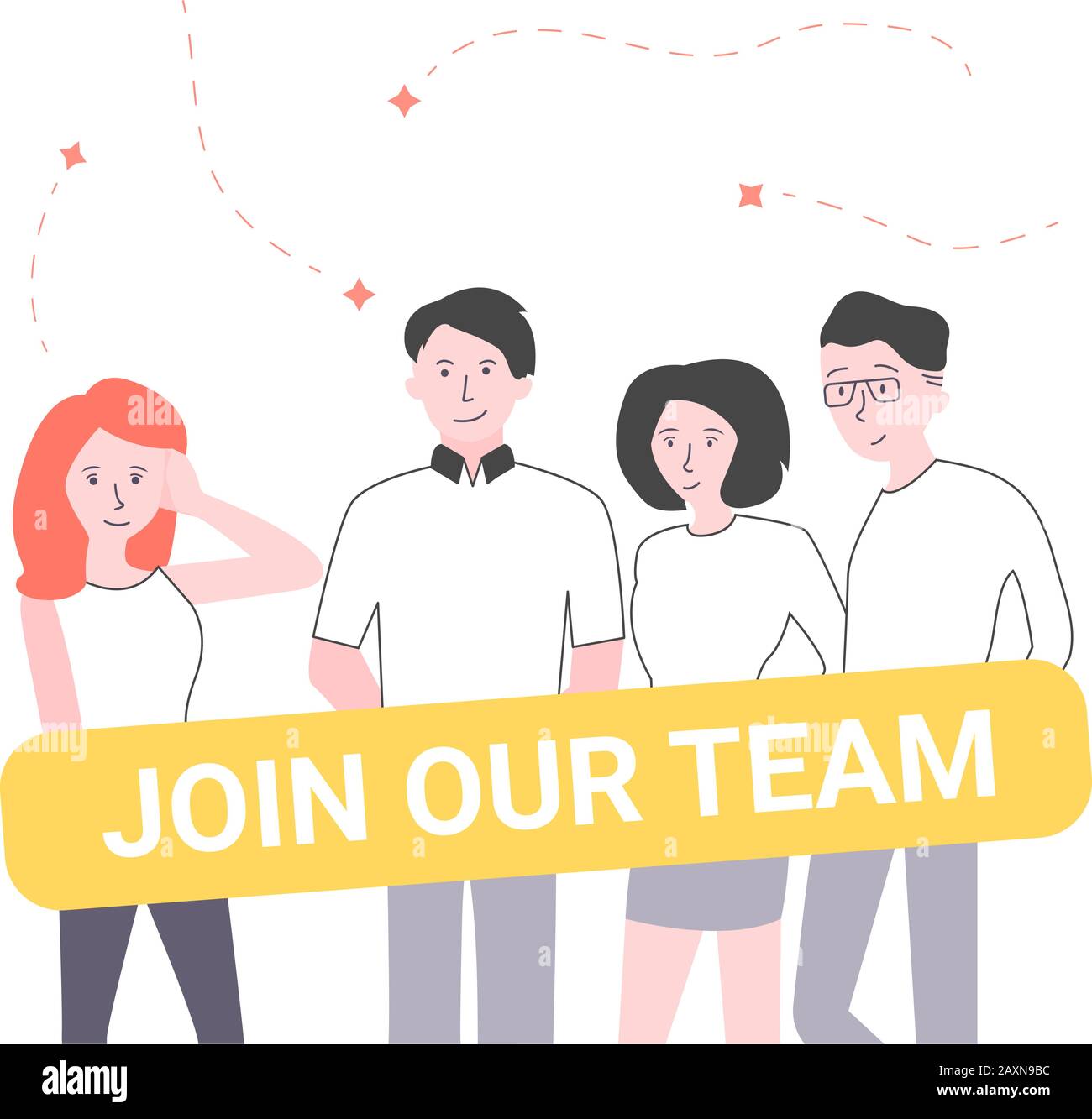 Join team career banner Stock Vector Images - Alamy