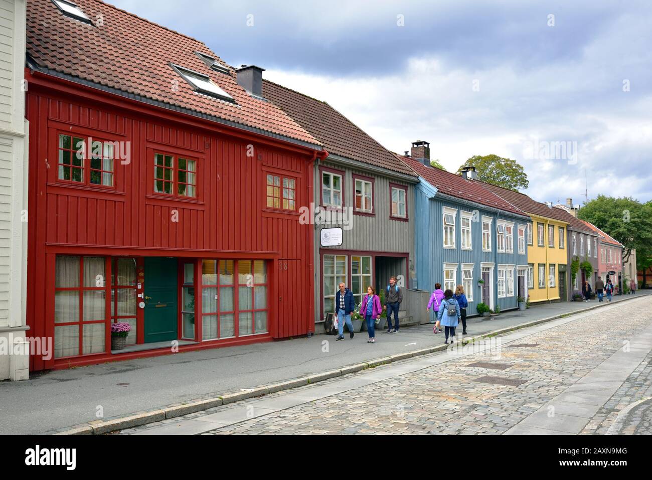 Bakklandet district hi-res stock photography and images - Alamy