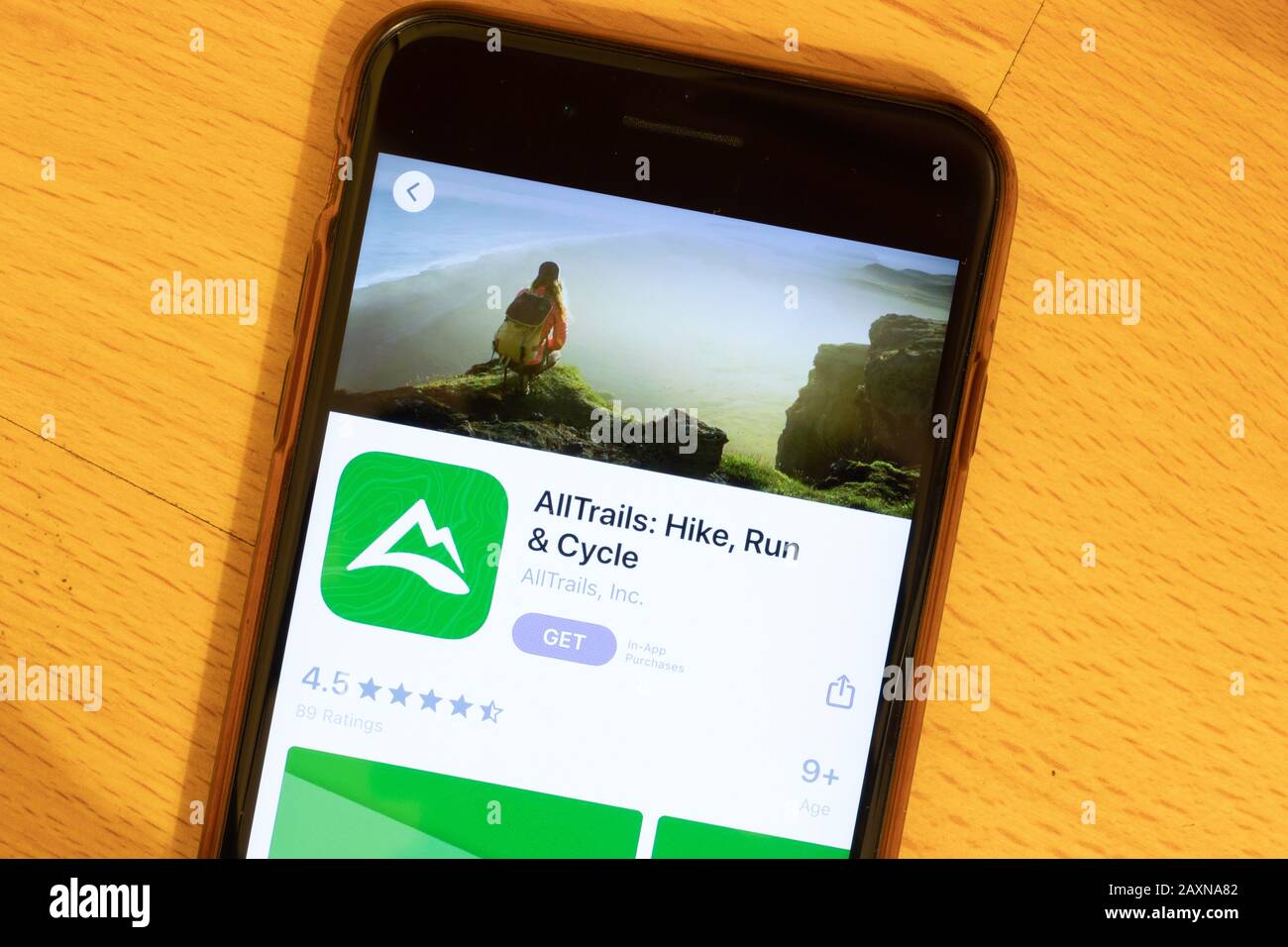 Alltrails logo hi-res stock photography and images - Alamy