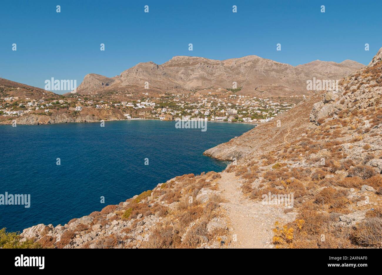 Views from the Greek holiday island of Kalymnos Stock Photo - Alamy