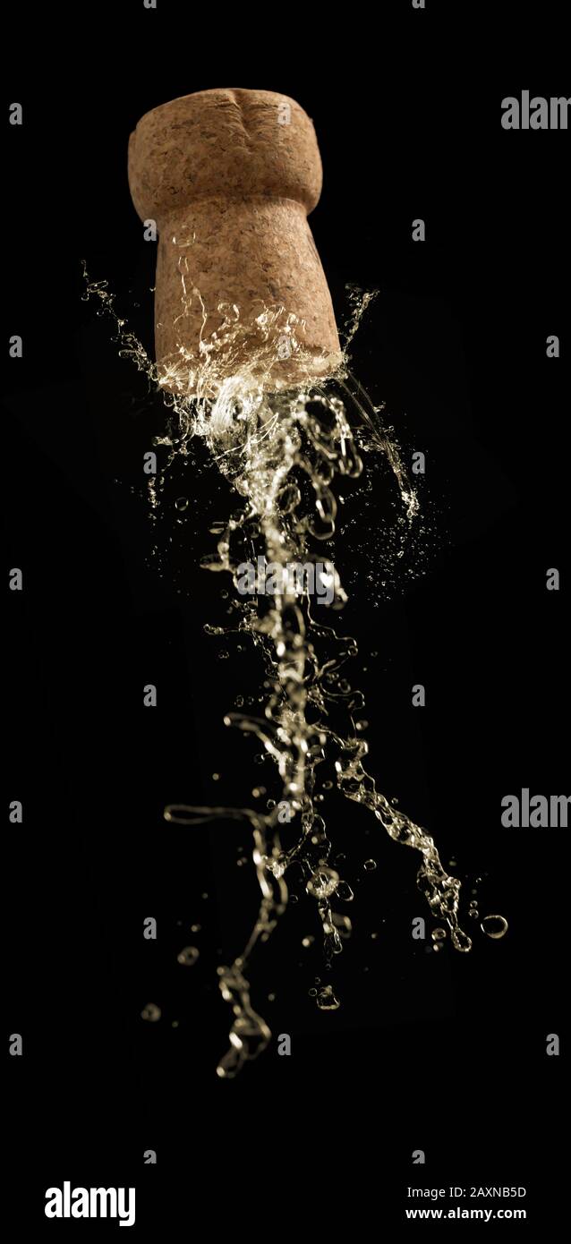 Pop a cork Stock Photo - Alamy