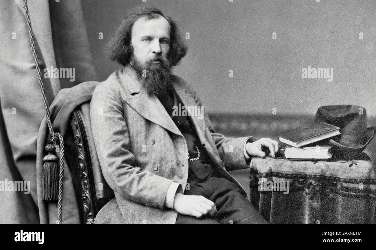 Dmitri Mendeleev Young
