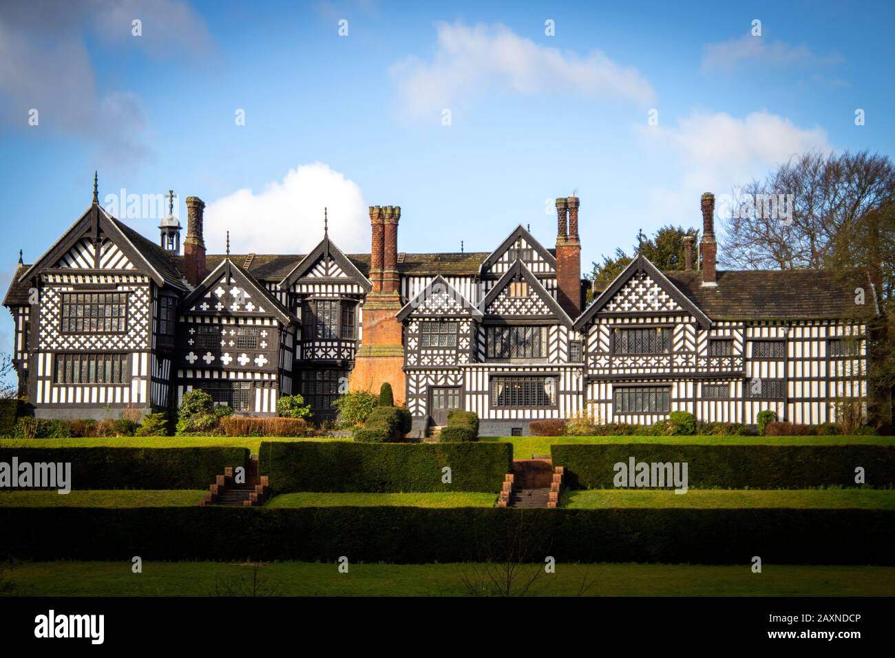 Bramall Hall Inside and Out Stock Photo - Alamy