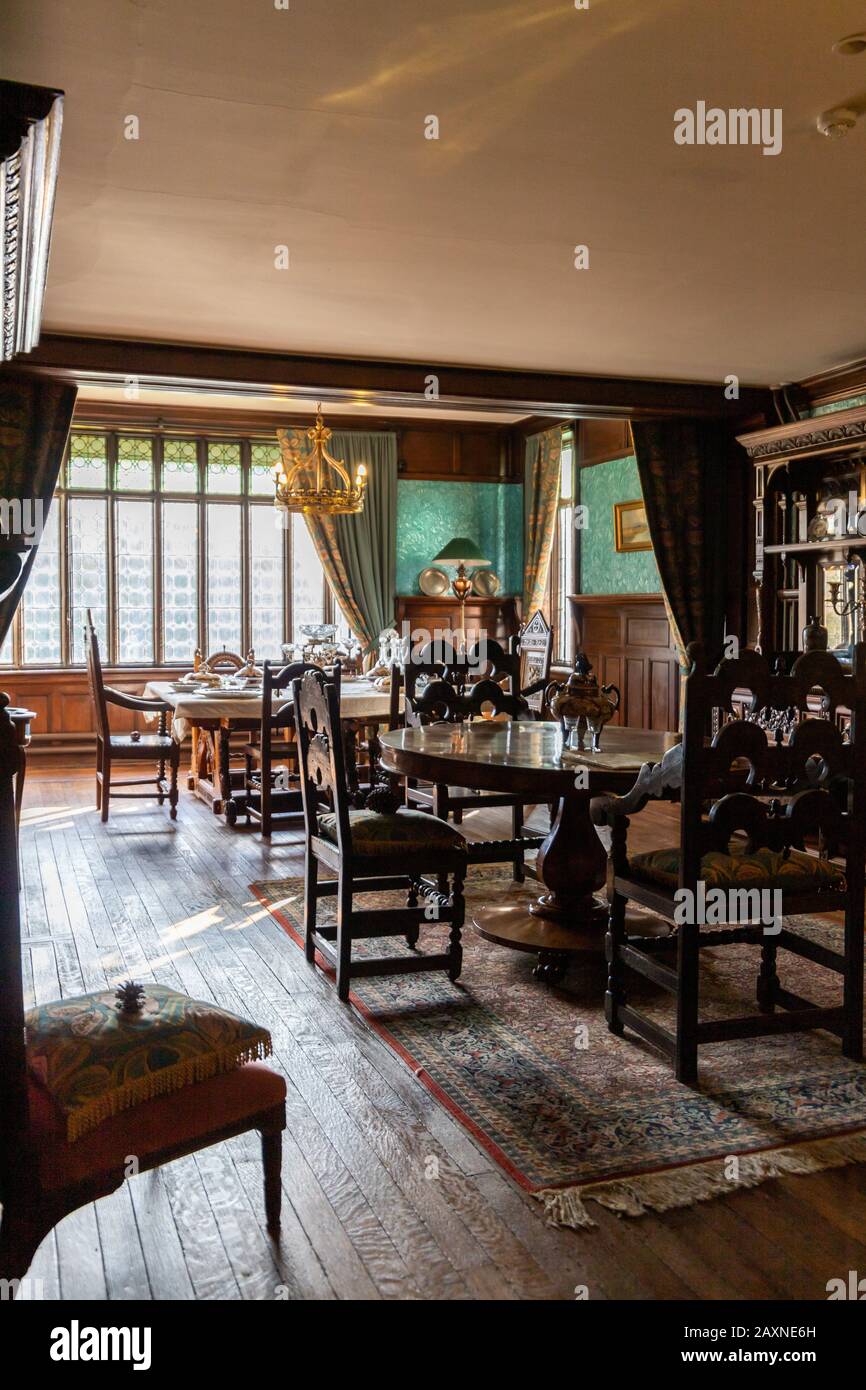 Bramall Hall Inside and Out Stock Photo - Alamy