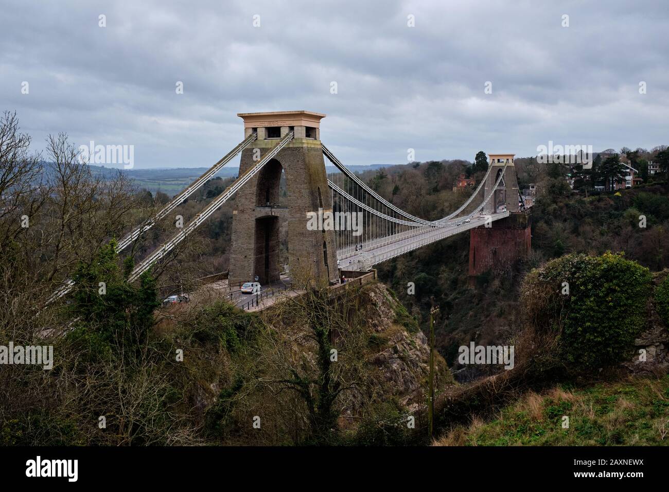The Clifton Suspension Bridge is a suspension bridge spanning the Avon ...