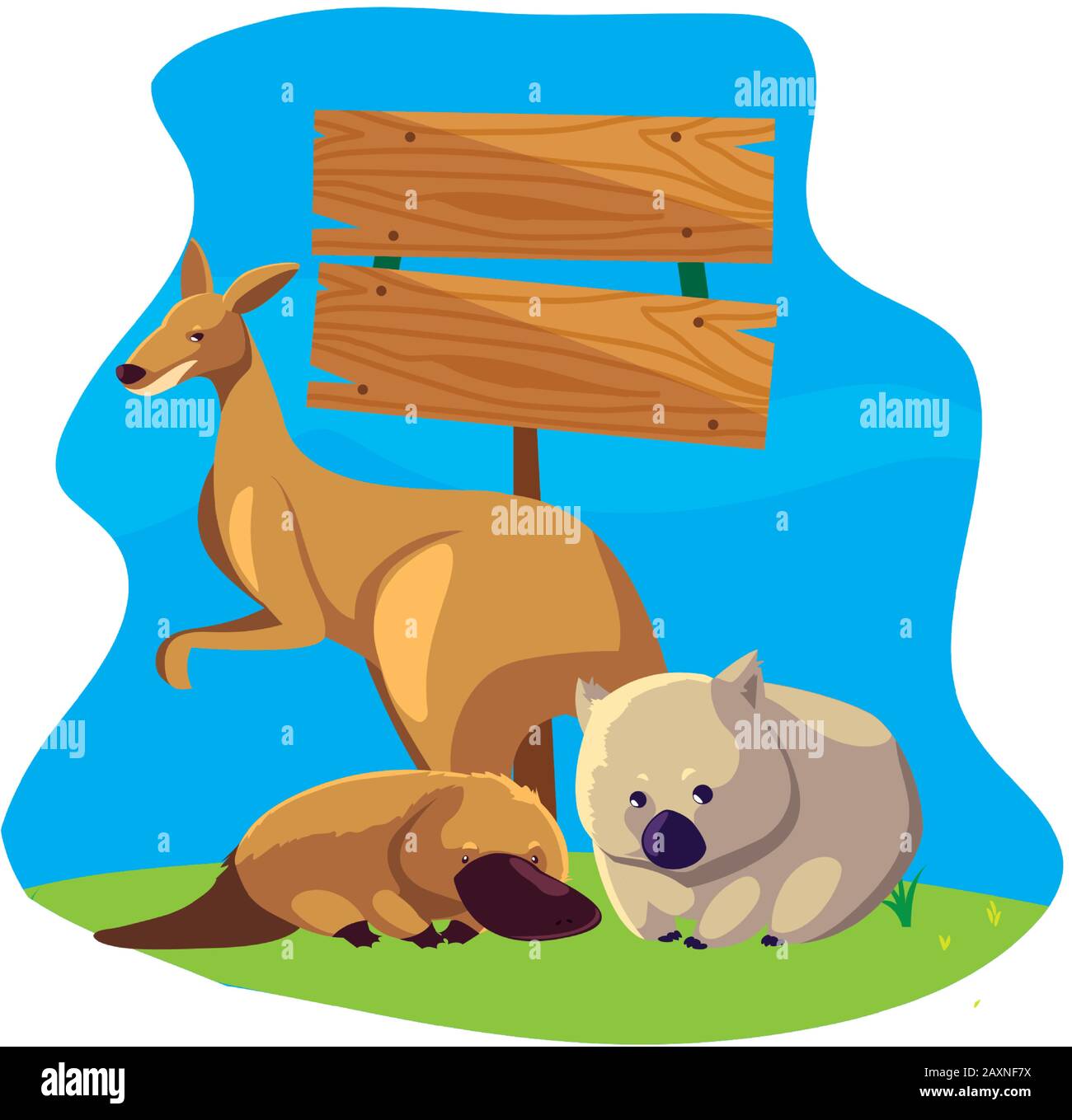 Tasmanian landscape australia Stock Vector Images - Alamy