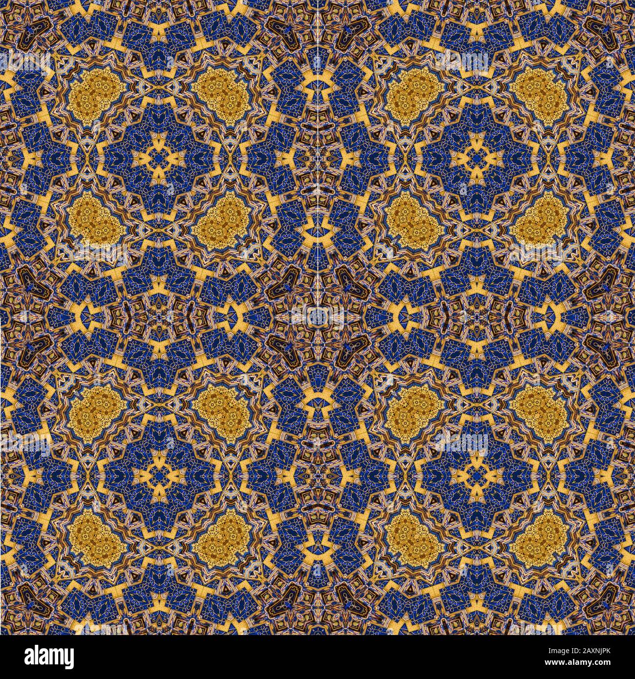 Seamless digitally generated Authentic Mediterranean Ceramic Tile ...