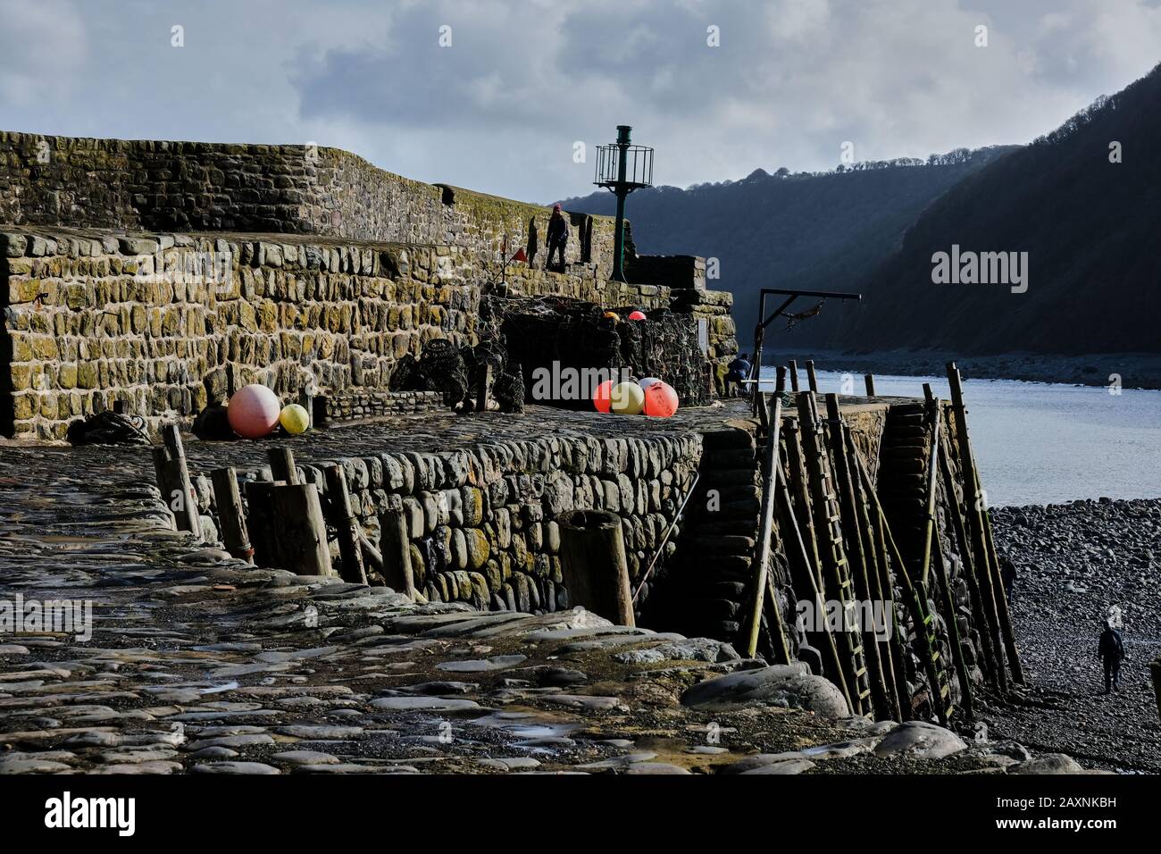 Pictured is Clovelly, a harbour village in the Torridge district of ...