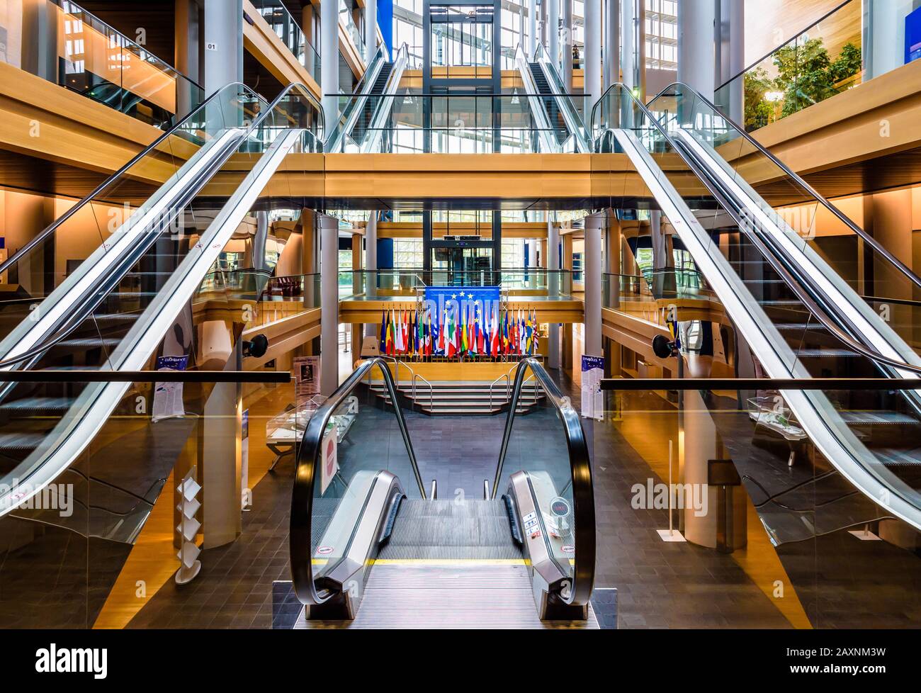 Louise weiss hall hi-res stock photography and images - Alamy