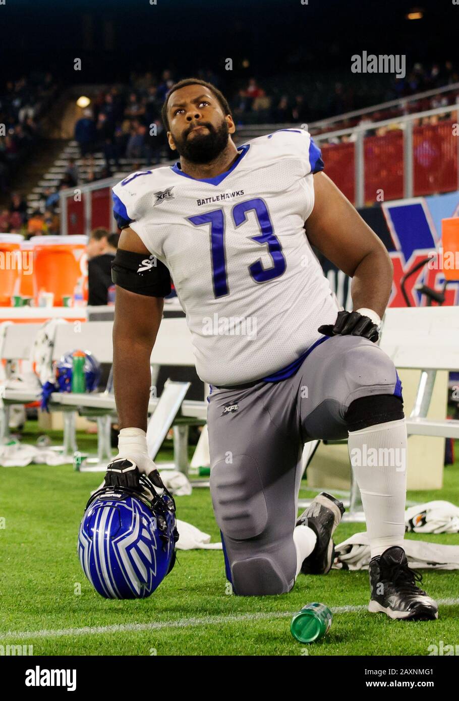 Arlington, Texas, USA. 9th Feb, 2020. St. Louis Battlehawks offensive ...