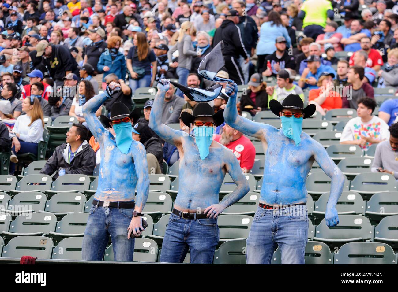 Arlington, Texas, USA. 9th Feb, 2020. Dallas Renegades fans during the ...