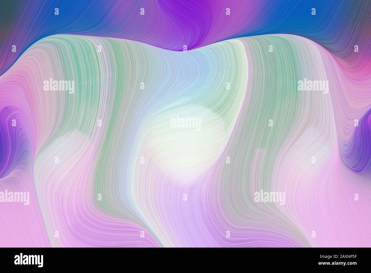 artistic wave lines with modern soft curvy waves background ...