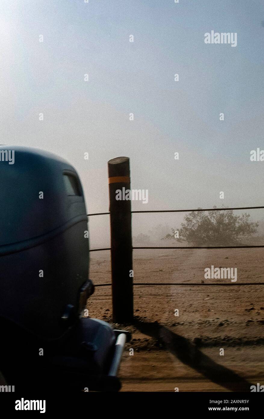 Detail car, Antique car, fence, blocking, street, field, nature ...