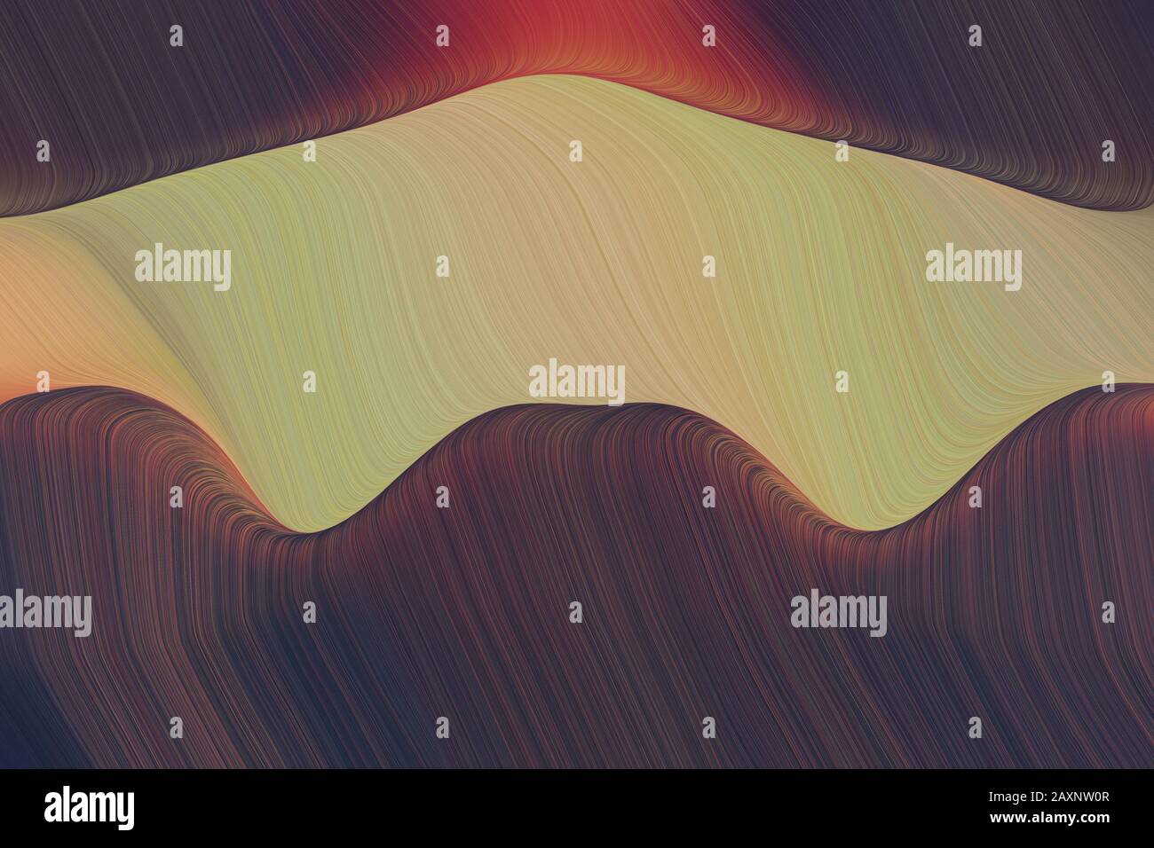 fluid artistic waves with modern soft curvy waves background design ...