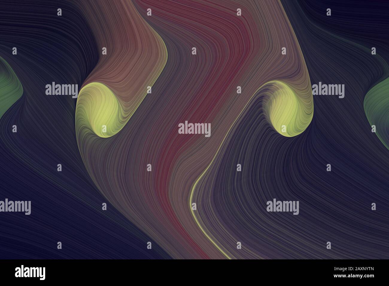 artistic wave lines and fluid colors style with modern waves background ...