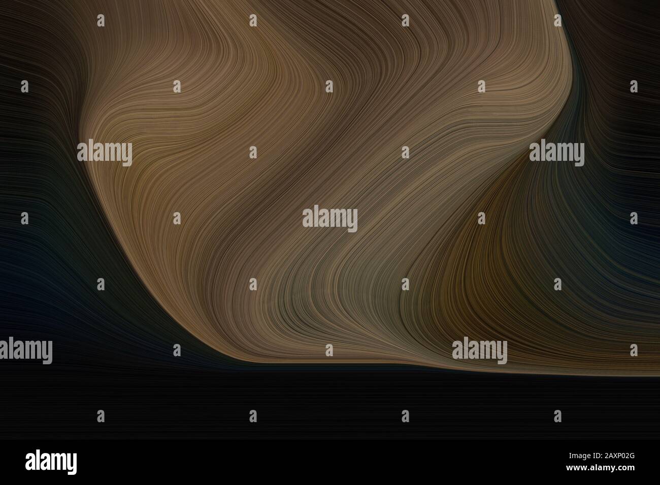 artistic wave lines with smooth swirl waves background design with very ...