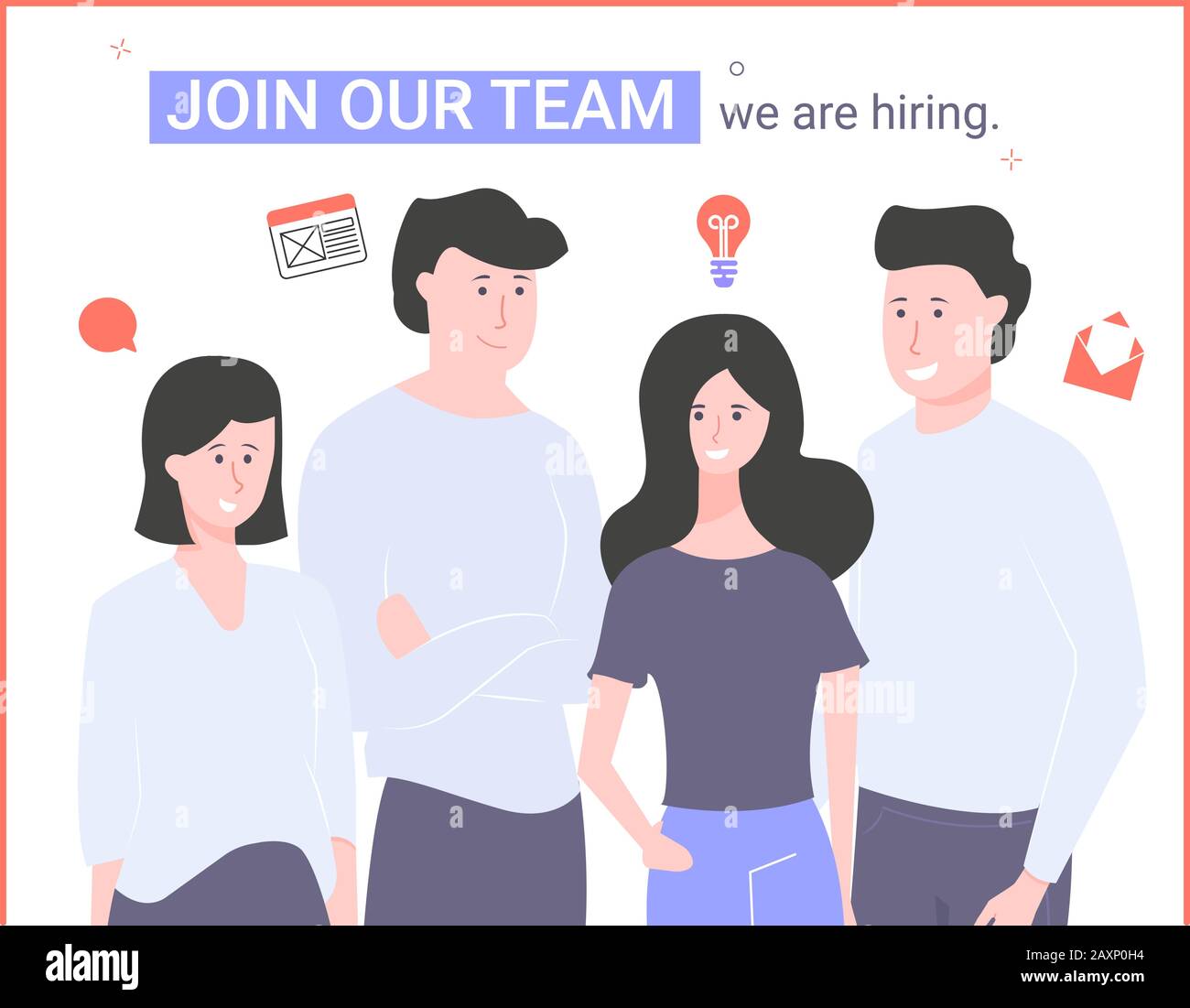 We are hiring. Join our team Stock Vector Image & Art - Alamy
