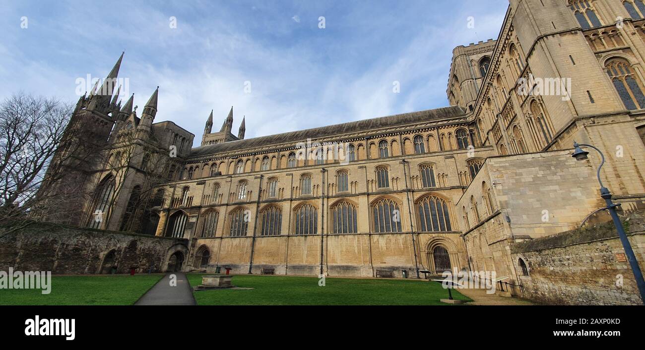 Peterborough Cambridshire, U.K., - January 28, 2020 - lost chapel of ...