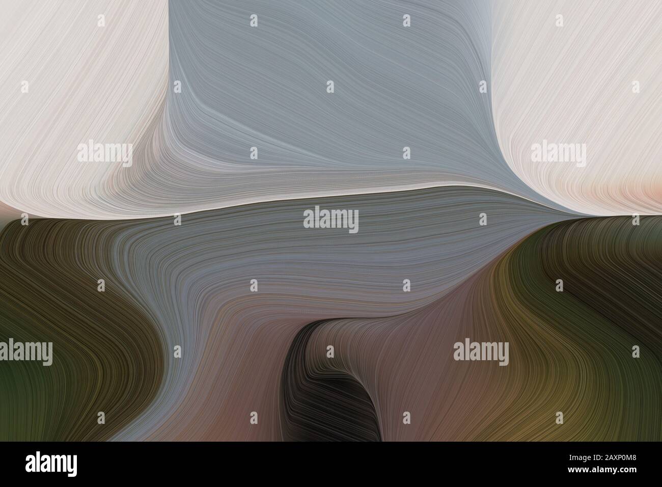 abstract artistic with contemporary waves design with dim gray, old ...