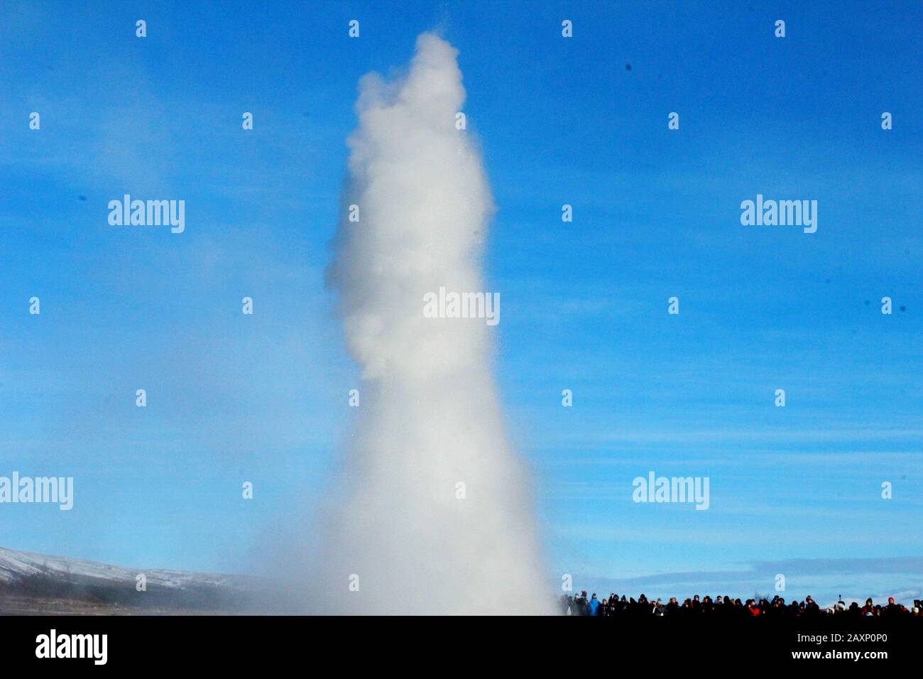 Geyser exploding hi-res stock photography and images - Alamy