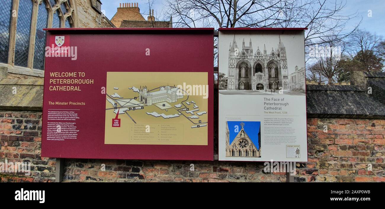 Peterborough Cambridshire, U.K., - January 28, 2020 - The face of ...