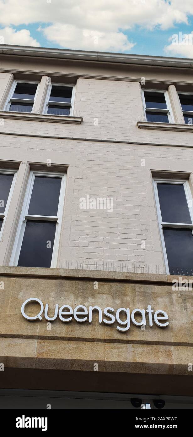 Peterborough Cambridshire, U.K., - January 28, 2020 - Queensgate ...