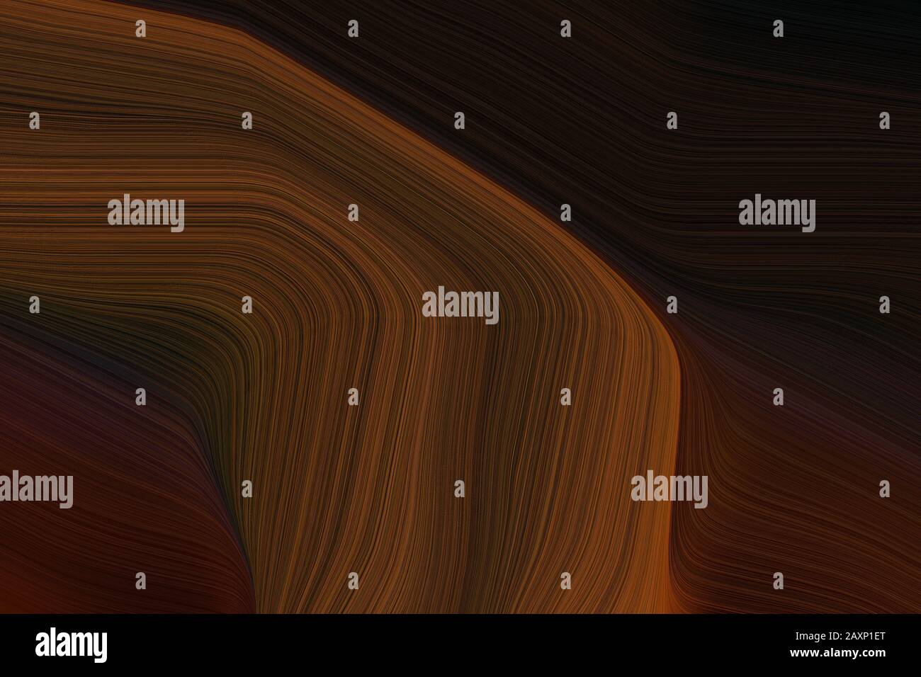 fluid artistic waves with abstract waves illustration with very dark ...