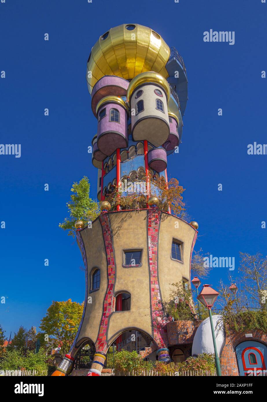Hundertwasser tower hi-res stock photography and images - Alamy
