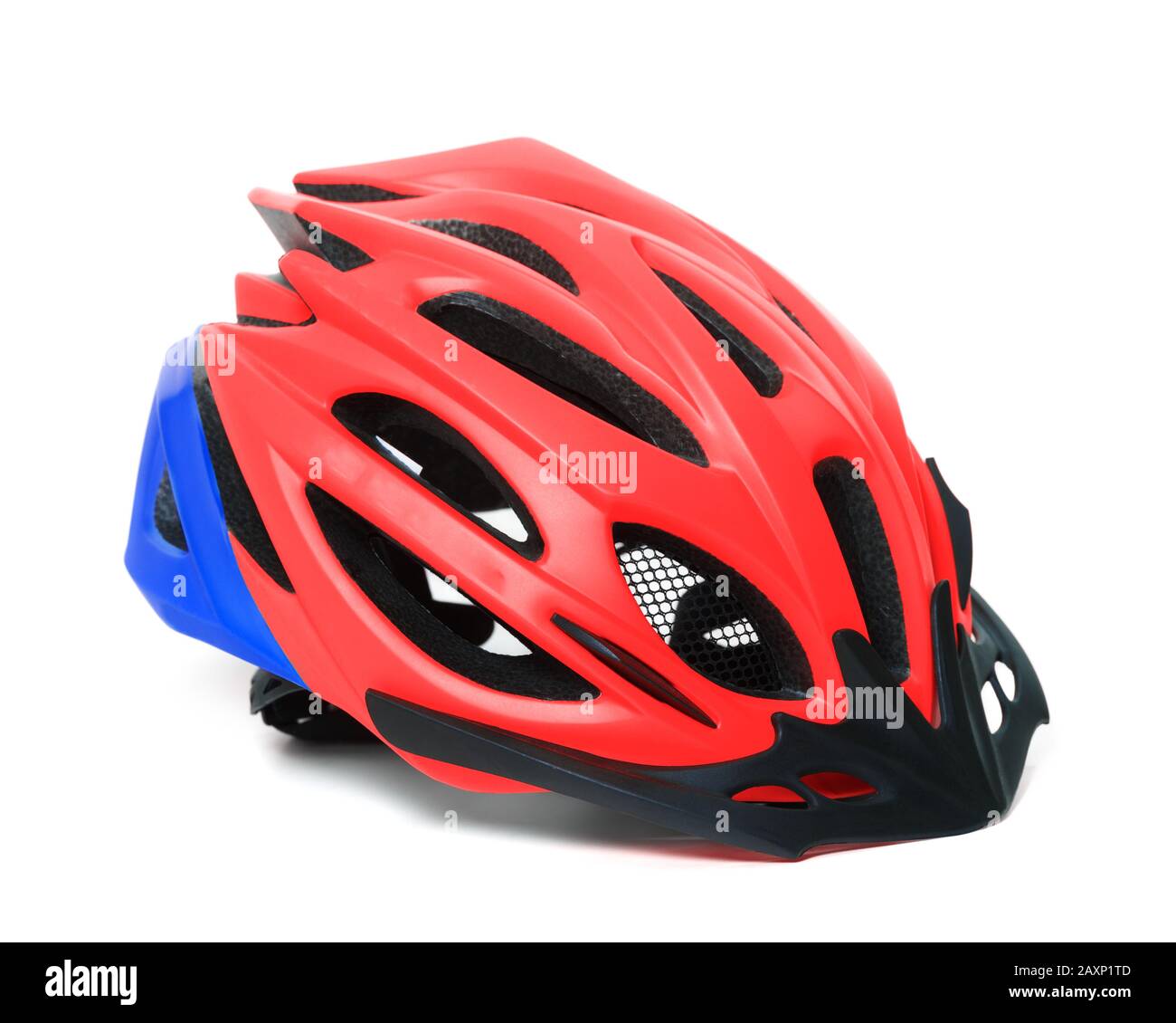 Red bicycle helmet hi-res stock photography and images - Alamy