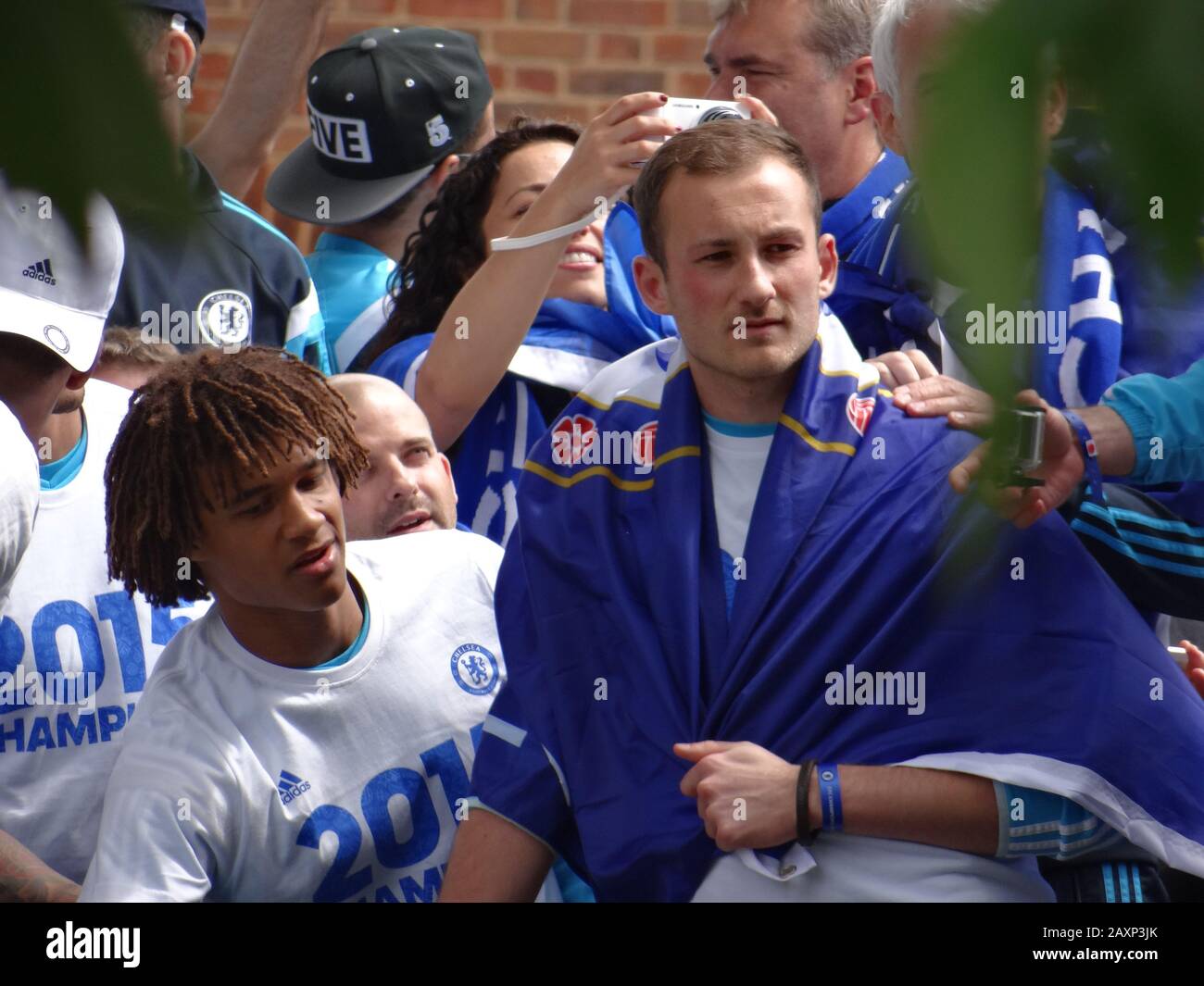 Chelsea Victory Parade - Champions 2014-2015, London Stock Photo - Alamy