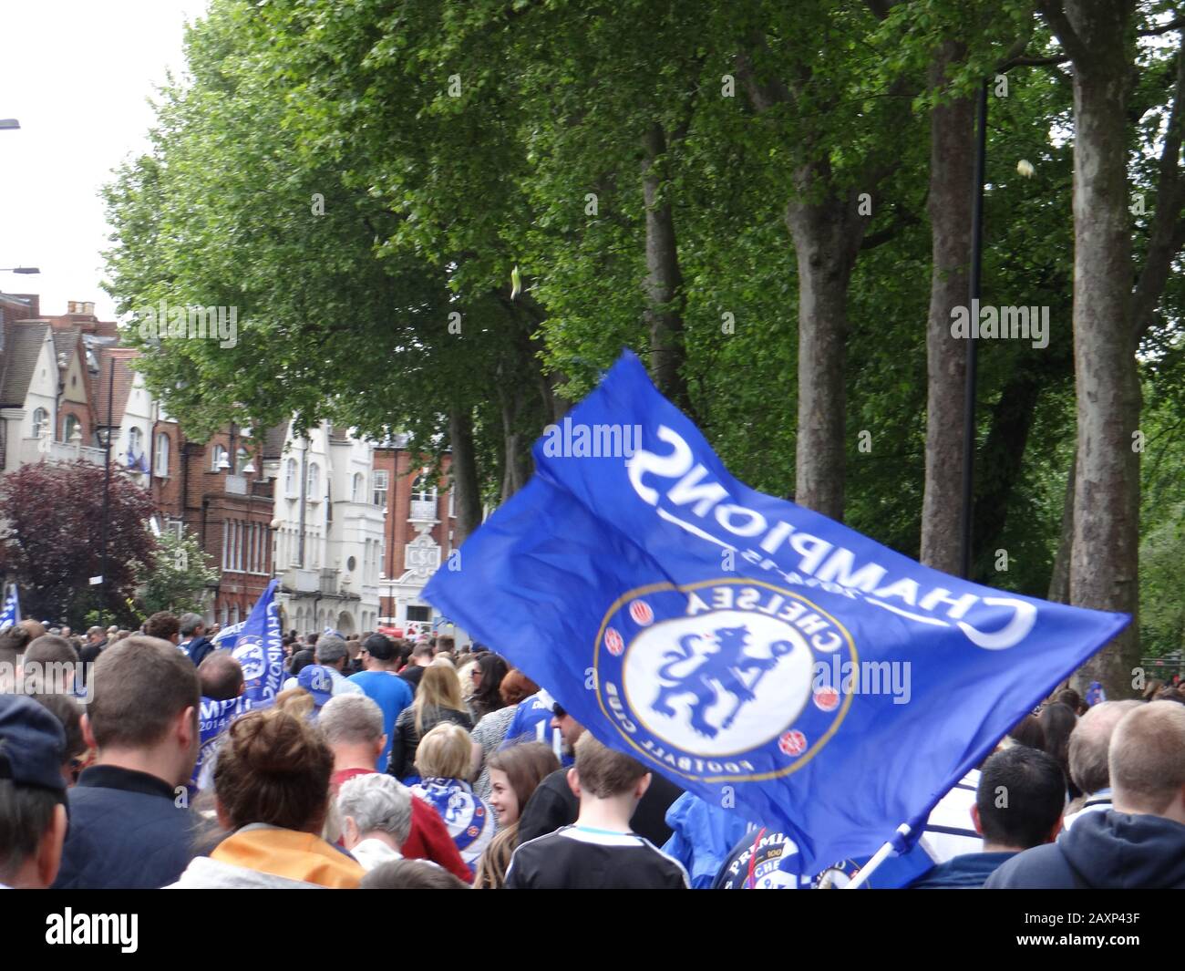 Chelsea Victory Parade - Champions 2014-2015, London Stock Photo - Alamy