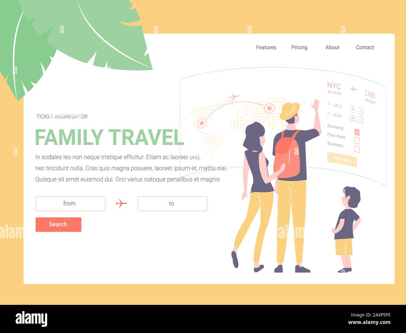 Buy tickets web online Stock Vector Images - Alamy