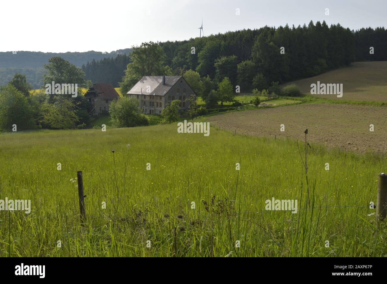 Farm Building in Kalletal Stock Photo - Alamy