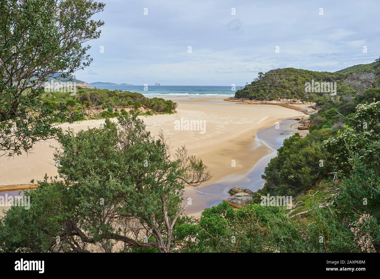 Landscape, Tidal River, Wilsons Promontory National Park, Victoria ...