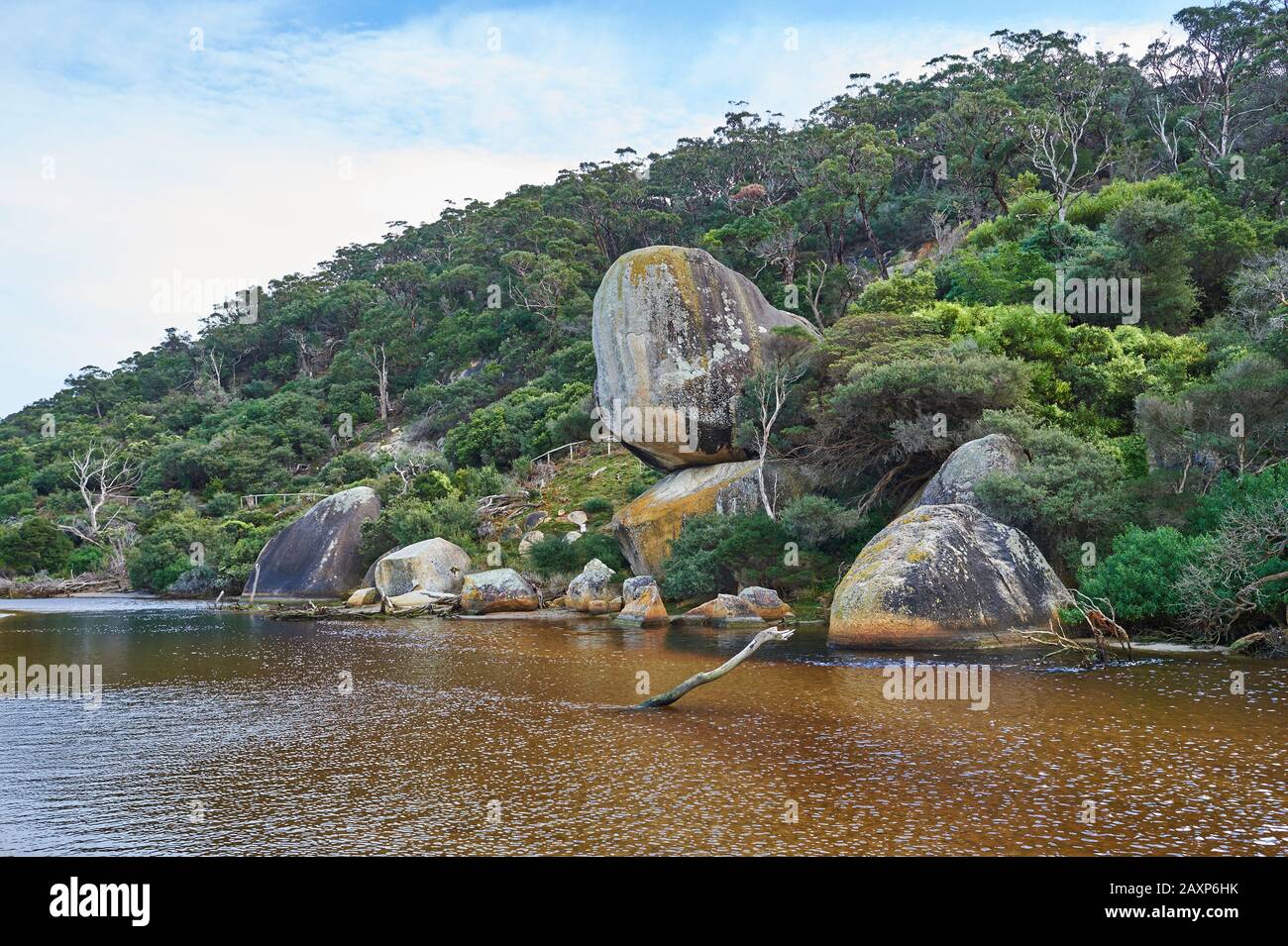 Landscape, Tidal River, Wilsons Promontory National Park, Victoria ...
