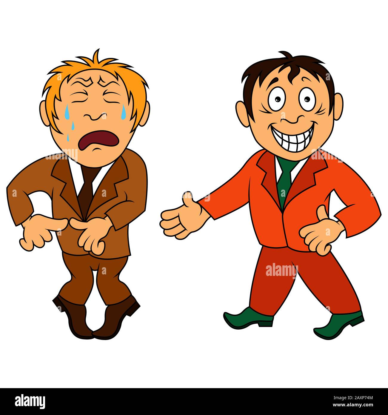 Smile sadly Stock Vector Images - Alamy