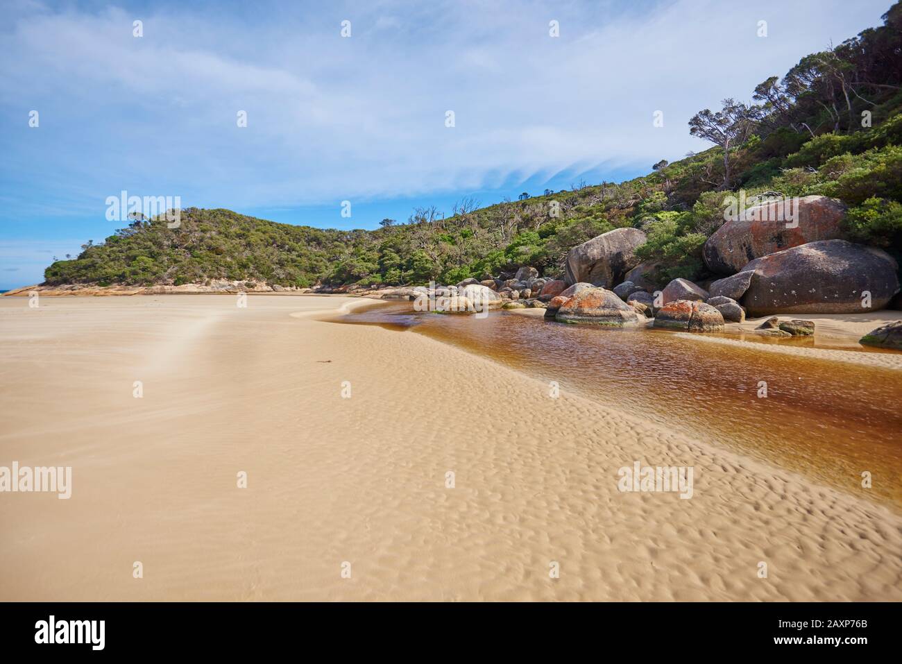 Landscape, Tidal River, Wilsons Promontory National Park, Victoria ...
