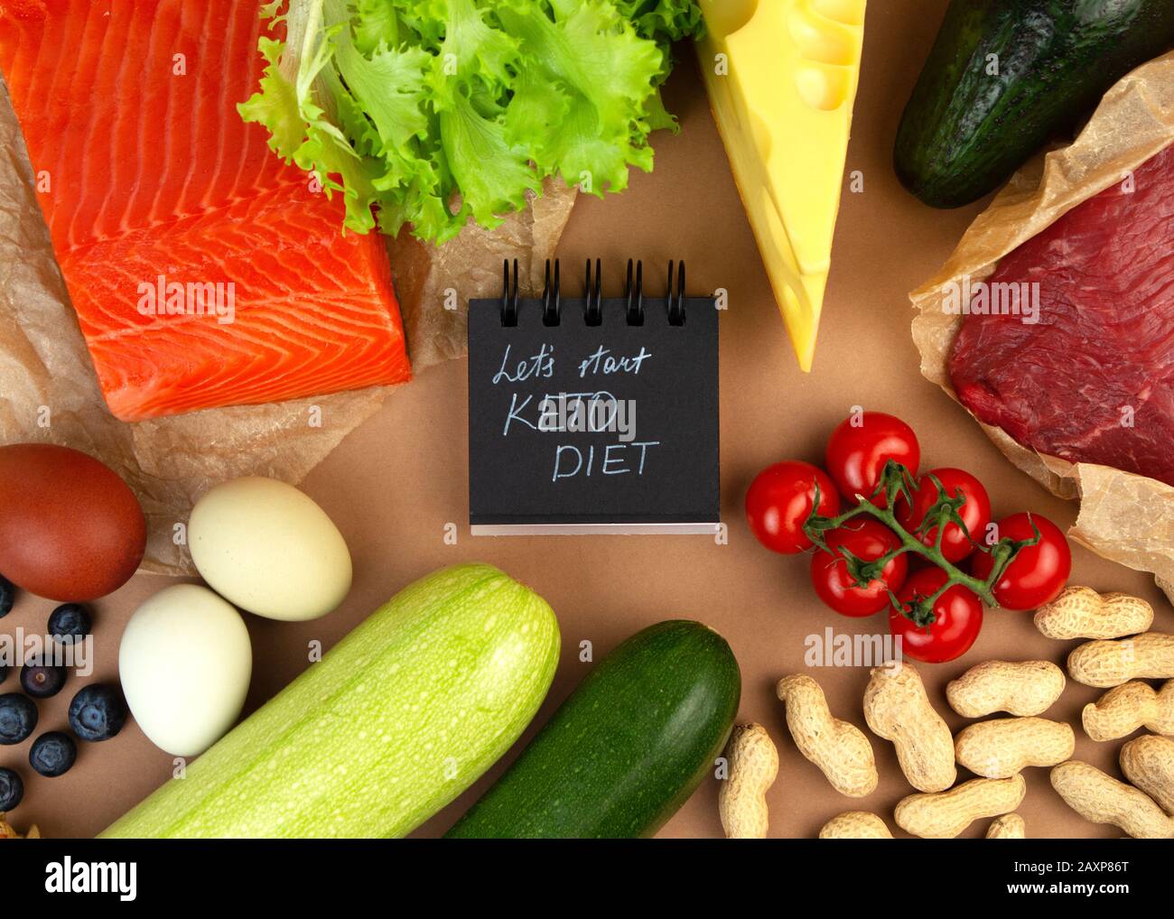 Healthy eating food. Ingredients for low carb keto ketogenic diet ...