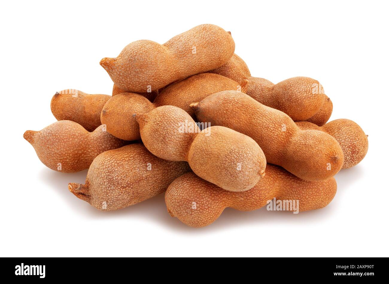 tamarind path isolated on white Stock Photo - Alamy
