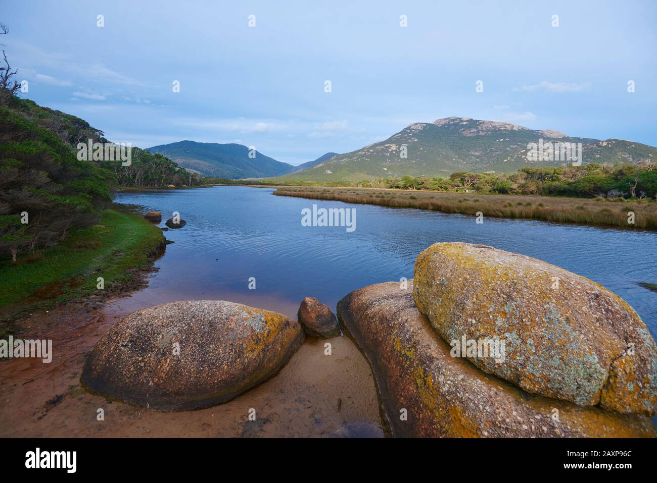 Landscape, Tidal River, Wilsons Promontory National Park, Victoria ...
