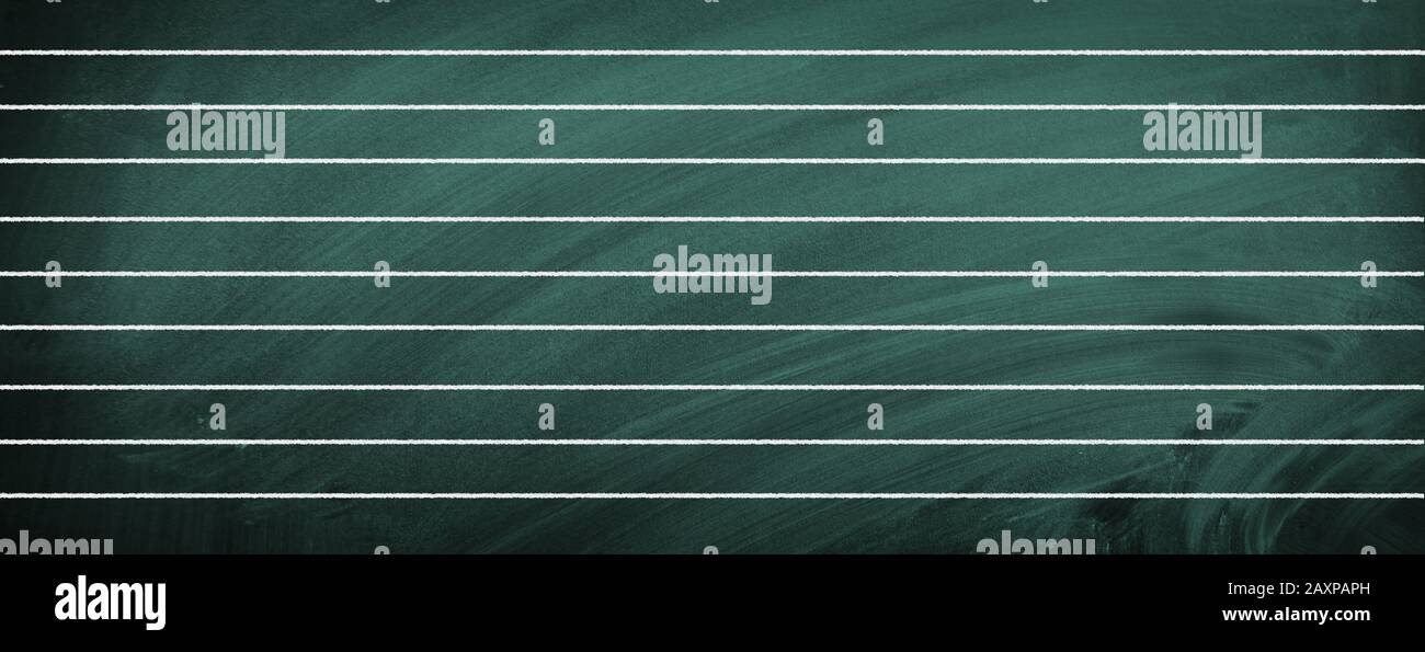 Chalk lines on a blackboard Stock Photo - Alamy