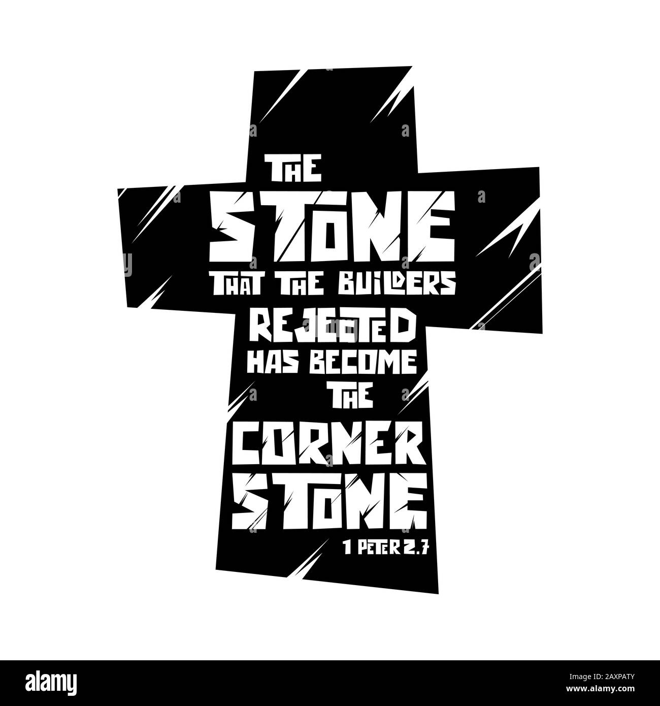 Christ the cornerstone church Stock Vector Images - Alamy