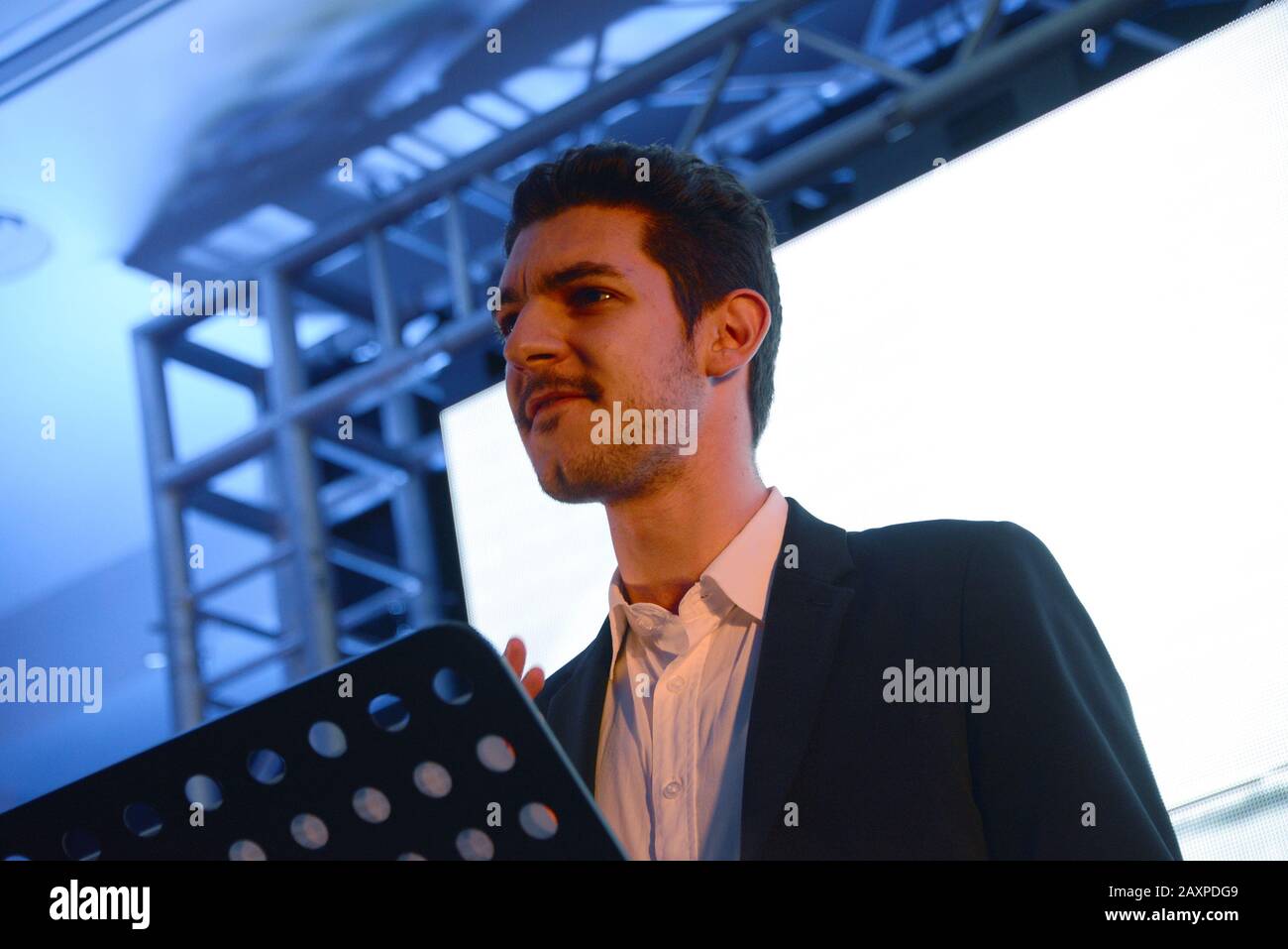 In the photo the actor Davide Fasano Stock Photo - Alamy