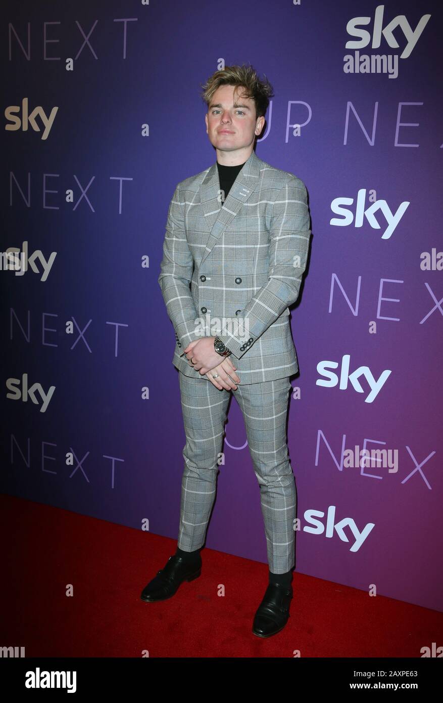 Jack Maynard arrives for the Sky Up Next showcase at the Tate Modern ...